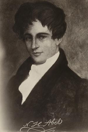 'Niels Henrik Abel (1801-1829), Norwegian Mathematician' Giclee Print ...