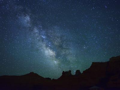 'Night Sky at Goblin Valley State Park, Colorado Plateau, Utah, USA ...