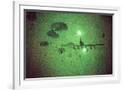 'Night Vision Image of Paratroopers Jumping from C-141 Starlifter, Sept ...