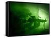 'Night Vision View of a U.S. Army Ranger in Afghanistan Combat Scene ...