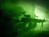 'Night Vision View of a U.S. Army Ranger in Afghanistan Combat Scene ...