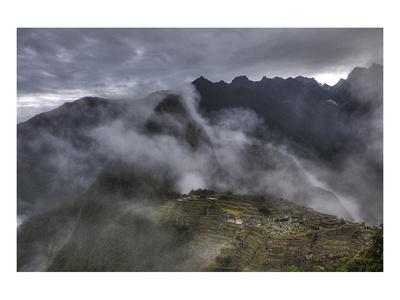 'Machu Picchu Misty Mountains' Posters - Nish Nalbandian | AllPosters.com