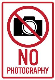 'No Photography Sign Poster' Prints | AllPosters.com