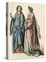 Noble Ladies around 1400 - Noble Ladies of the 1400S Antique Hand ...