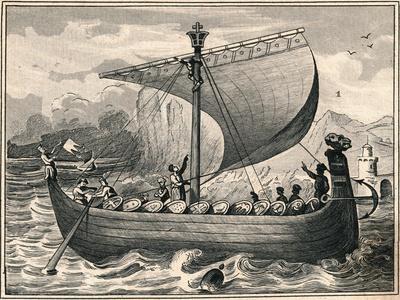 'Norman Ship circa 1066' Giclee Print | AllPosters.com