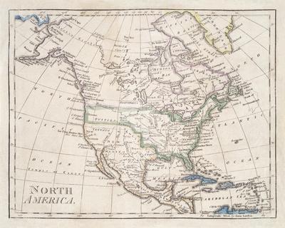 'North America, 1810' Giclee Print - The Vintage Collection ...