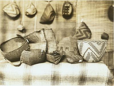 'Northwest Native American Baskets' Giclee Print - Asahel Curtis ...