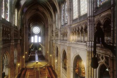'Notre-Dame Cathedral of Chartres, Central Nave' Prints | AllPosters.com