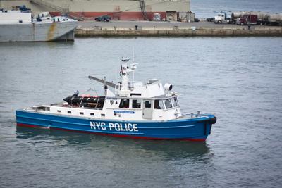 'NYPD New York Police Boat Photo Poster' Posters | AllPosters.com