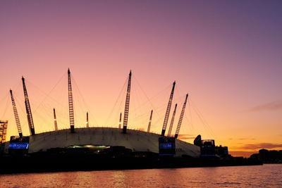 'O2 Arena, Sunset' Giclee Print | AllPosters.com