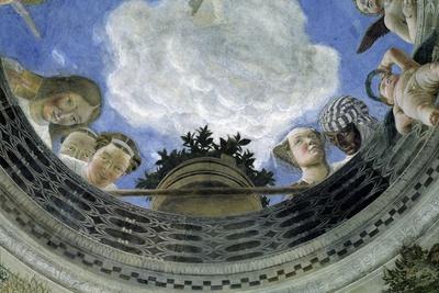 'Occulus of the Ceiling of the House of Spouses, Ducal Palace of Mantua ...