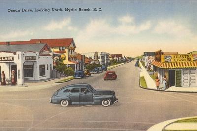 'Ocean Drive, Myrtle Beach, South Carolina' Prints | AllPosters.com