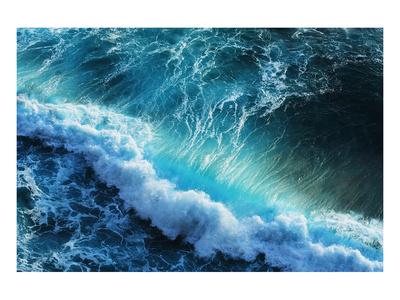 'Ocean Wave Tube' Premium Giclee Print | AllPosters.com