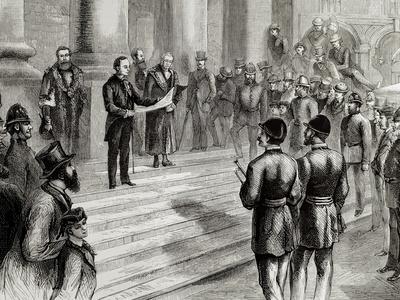 'Official Proclamation of Queen Victoria (1819-1901) as Empress of ...