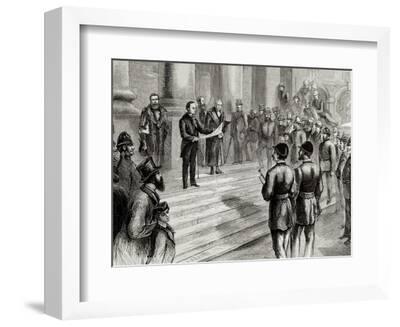 'Official Proclamation of Queen Victoria (1819-1901) as Empress of ...