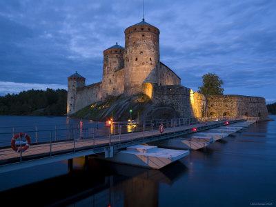 'Olavinlinna Castle, Savonlinna, Eastern Finland, Finland' Photographic ...