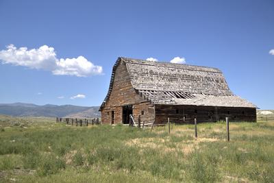 'Old Barn Dating from Approx 1890S' Photographic Print - Richard ...