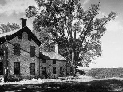 'Old Brick Farmhouse' Photographic Print - Alfred Eisenstaedt ...