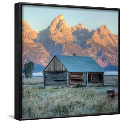 'Old Cabin at Mormon Row, Wyoming' Photographic Print - Vincent James ...