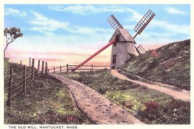 'Old Mill, Nantucket, Massachusetts' Prints | AllPosters.com
