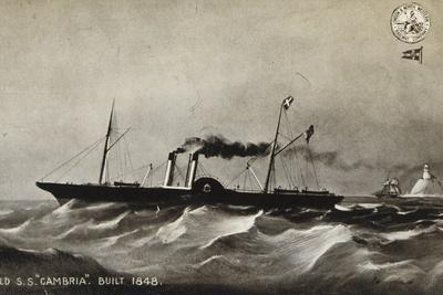 'Old Ss "Cambria", Built 1848' Photographic Print | AllPosters.com