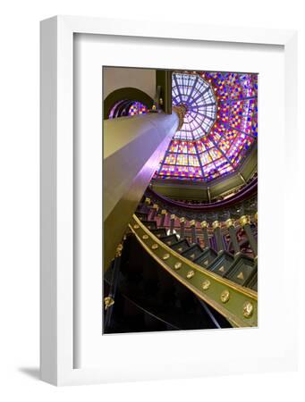 'Old State Capitol Building, Spiral Staircase, Baton Rouge, Louisiana ...
