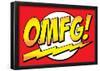 'OMFG! Comic Pop-Art Art Print Poster' Poster | AllPosters.com