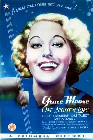 'One Night of Love - Movie Poster Reproduction' Photo | AllPosters.com