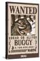 'One Piece - Buggy Wanted Poster' Stretched Canvas Print | AllPosters.com