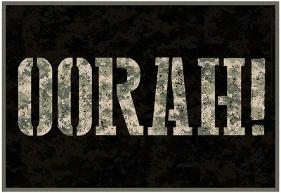 'Oorah! Camouflage Military Poster' Prints | AllPosters.com