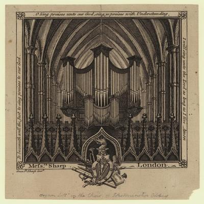 Organ Builders, Trade Card Giclee Print | AllPosters.com