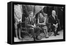 Paul Newman, Princess Margaret and Alfred Hitchcock on the Set of 'Torn ...