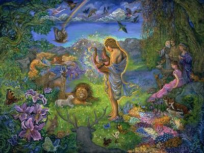 'Orpheus and His Lute' Giclee Print - Josephine Wall | AllPosters.com