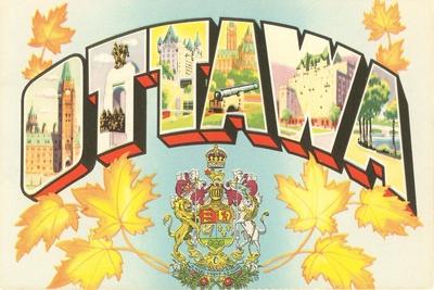 'Ottawa, Large Letters' Photo | AllPosters.com