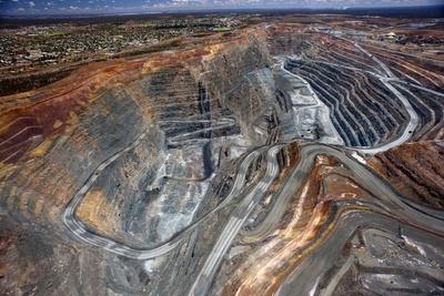 'Outback mines Aeriel, Australia' Photo - John Gollings | AllPosters.com