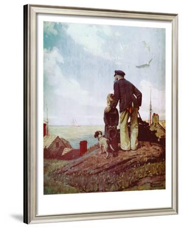 'Outward Bound' Prints - Norman Rockwell | AllPosters.com