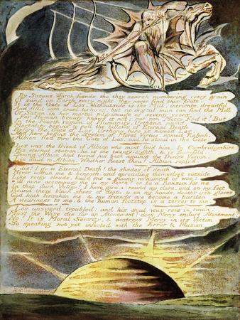 'Page 39 of 'Jerusalem' by William Blake' Giclee Print - William Blake ...