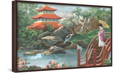 'Paint by Numbers, Japanese Scene' Print | AllPosters.com