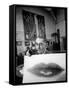 'Painter Photographer Man Ray Holding Up "Lips" Print, Winking at ...
