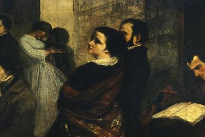 'Painter's Studio, 1855' Giclee Print - Gustave Courbet | AllPosters.com
