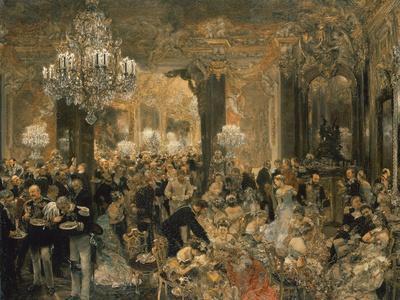 'Painting by Adolf Von Menzel' Giclee Print | AllPosters.com