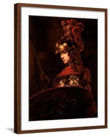 'Pallas Athena Or, Armoured Figure, 1664-65' Giclee Print - Rembrandt ...