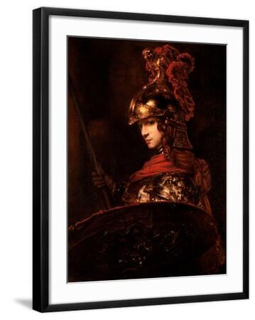 'Pallas Athena Or, Armoured Figure, 1664-65' Giclee Print - Rembrandt ...