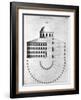 'Panopticon -Prison Design by Jeremy Bentham' Photographic Print ...