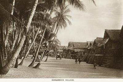 'Papua New Guinea - Hanuabada Village' Photographic Print | AllPosters.com