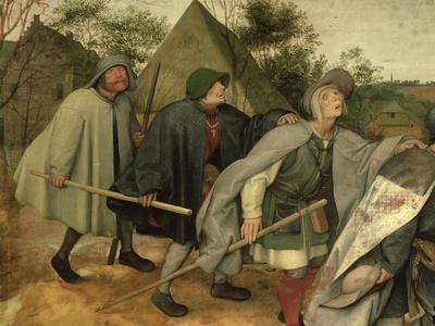 'Parable of the Blind, Detail of Three Blind Men, 1568' Giclee Print ...