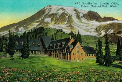 'Paradise Inn, Mt. Rainier National Park - Rainier National Park ...