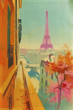 'Paris Colors I' Giclee Print - Sasha | AllPosters.com