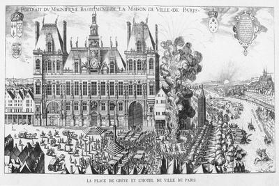 Paris Hotel De Ville Print | AllPosters.com