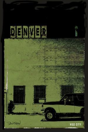 'Vice City - Denver Green' Prints - Pascal Normand | AllPosters.com